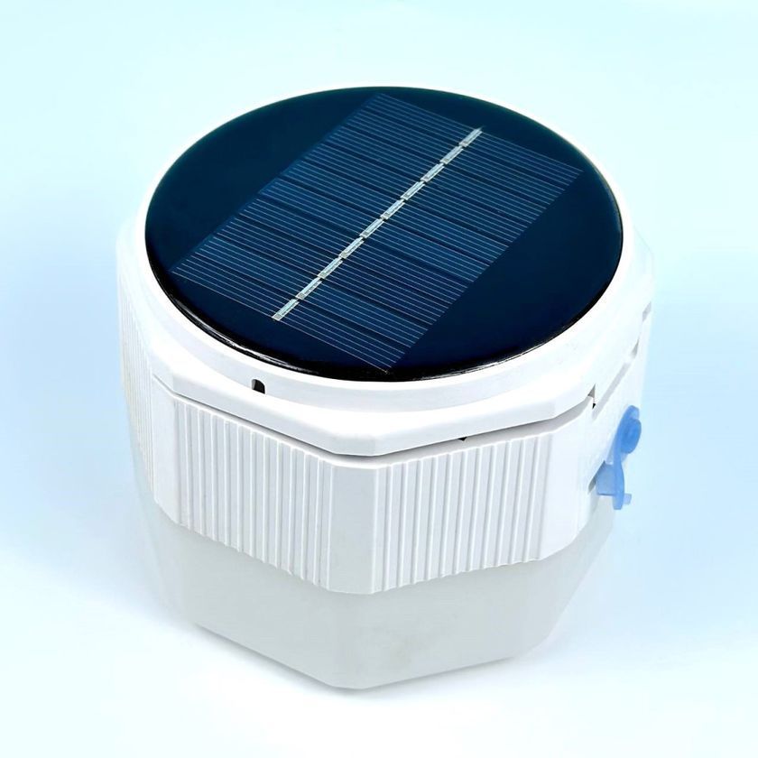 Лампа для кемпінгу New Energy 200W/3600mAh 6800-7300К (3*18650) +Solar ...